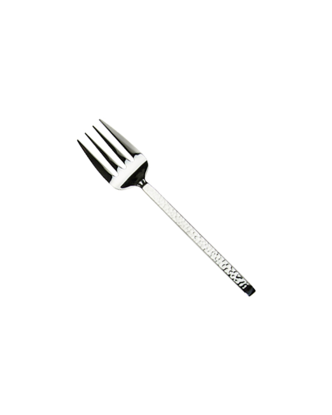 Serving Fork - Hammered Stainless 10" Classic Party Rentals of Virginia